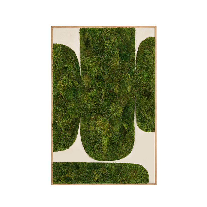 Moss Art - Abstract Series No. 018 (6' x 4') | Plant the Future – PLANT ...