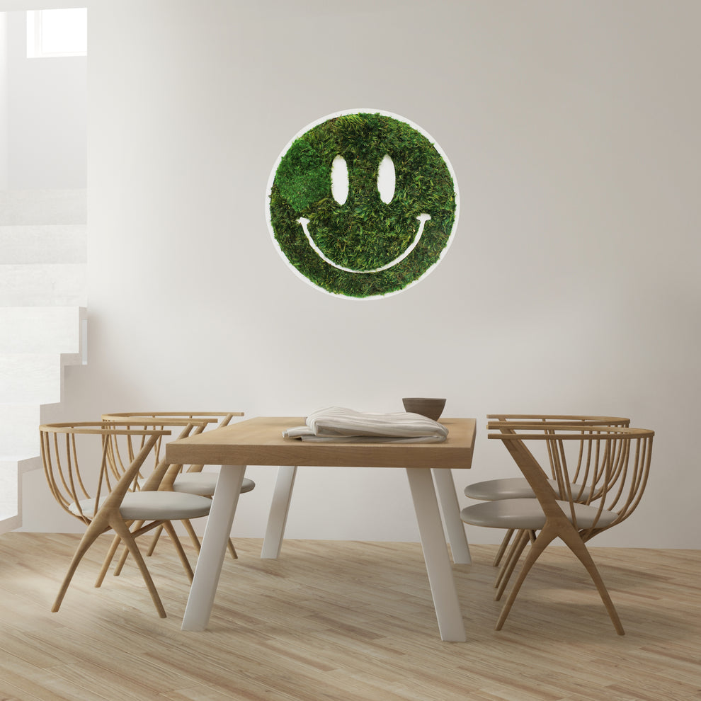 Moss Smiley Face – PLANT THE FUTURE